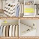 Qvella 95''-136'' W Closet System with 8 Wooden Drawers and 4 Hanging ...
