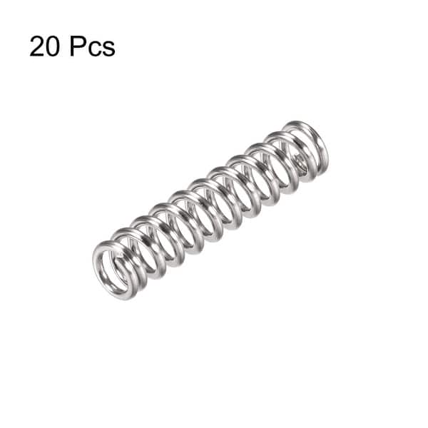 6mmx1mmx mm 304 Stainless Steel Compression Spring 37.2N Load Capacity ...