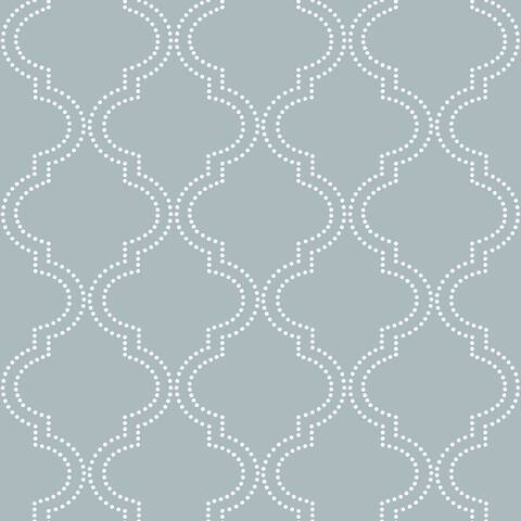 NuWallpaper Arrowhead Deep Blue Peel & Stick Wallpaper - 216in x 20.5in ...