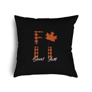 Sweet Fall Accent Pillow with Removable Insert - Bed Bath & Beyond ...