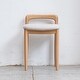 Natural Solid Beech Wood Makeup Stool, Vanity Dressing Stool, Dining ...