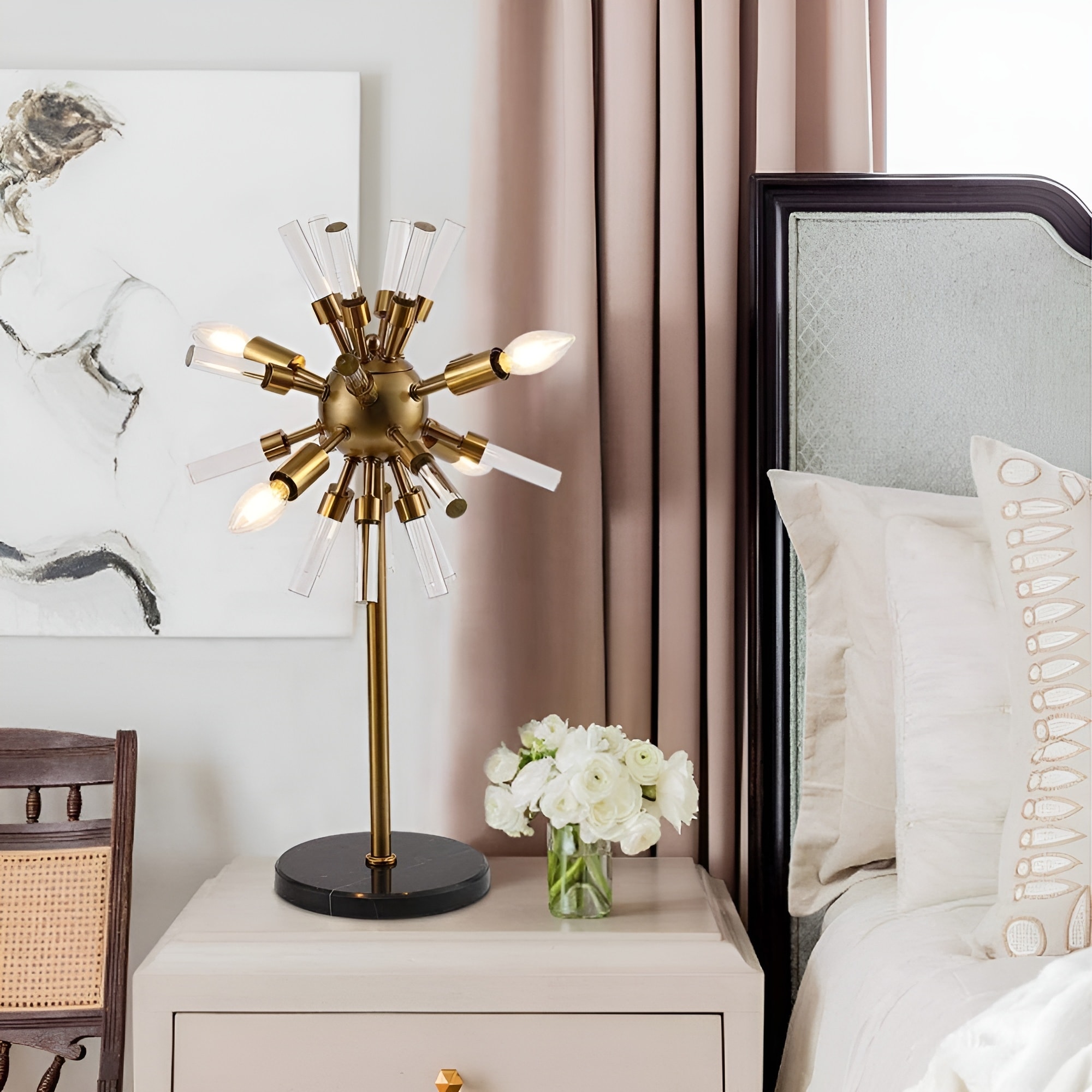 futuristic bedside lamp