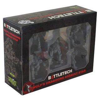 BattleTech: Miniature Force Pack - Wolf's Dragoons Assault Star - Bed ...