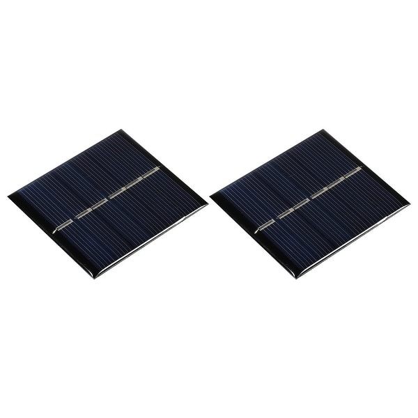 Mini Solar Panel Cell 3V 150mA 0.45W 60mm x 55mm for DIY Project Pack ...