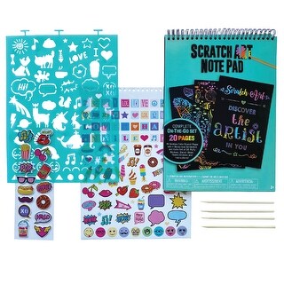 Scratch Art Note Pad Activity Set - White - Bed Bath & Beyond - 32594791