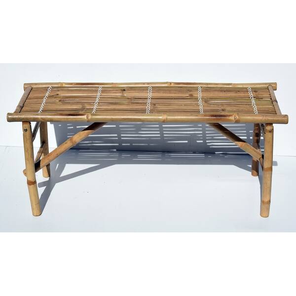 Bamboo Folding Bench - Bed Bath & Beyond - 3465110