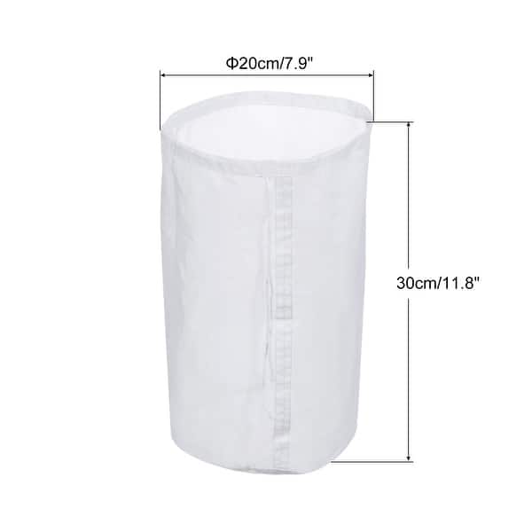 120 Mesh Paint Filter Bag 7.9" Dia Nylon Strainer with Drawstring for ...