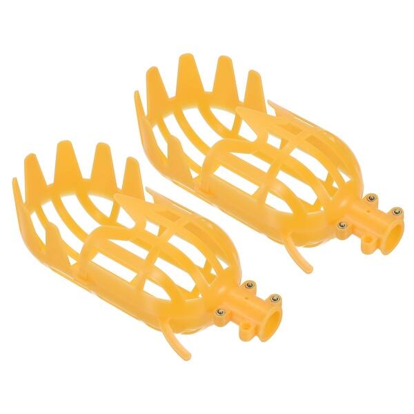 2pcs 8 Inch Fruit Picker Basket Fruit Picking Equipment Picker Tool w ...