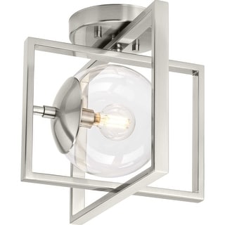Progress Lighting P350218 Atwell 12" Wide Semi-Flush Square Ceiling ...