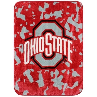 Ohio State Buckeyes Throw Blanket / Bedspread 63" x 86" - Bed Bath ...