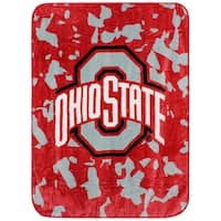 Ohio State Buckeyes Throw Blanket / Bedspread 63" x 86" - Bed Bath ...