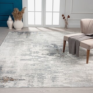 Abstract Grey Tones Area Rug - Bed Bath & Beyond - 33238448