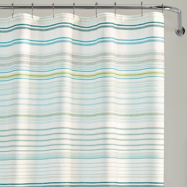 Tommy Bahama La Scala Breezer Green Shower Curtain - On Sale - Bed Bath ...
