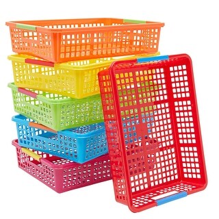 6-Pack Colorful Classroom Organization Bins - Bed Bath & Beyond - 40633621