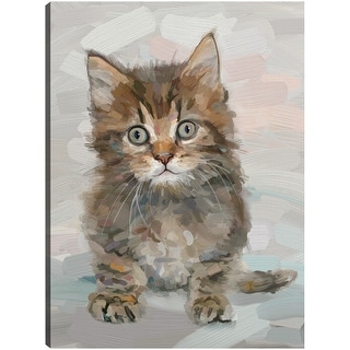 Pretty Kitty IV By Studio Arts Canvas Art Print - Bed Bath & Beyond - 38868540