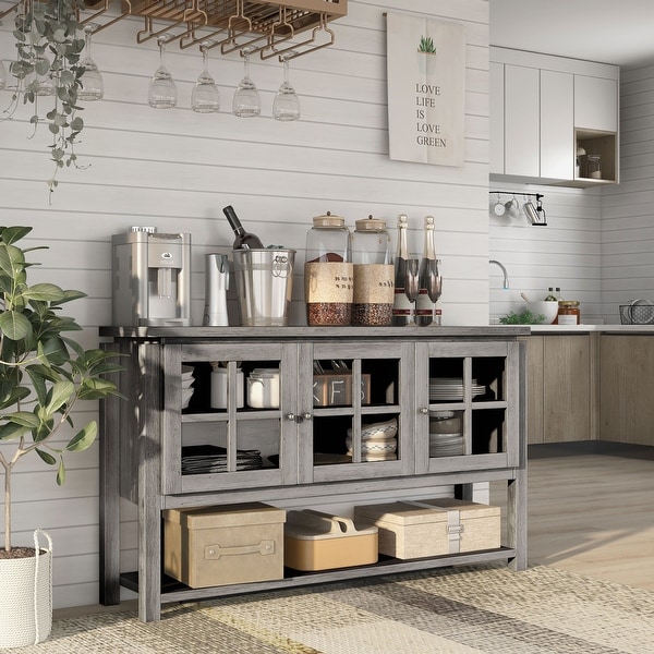 Shelf buffet cabinet store