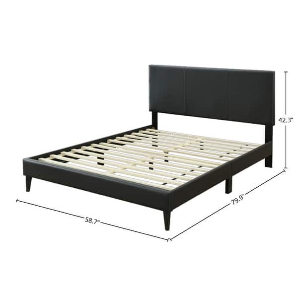 Chana Low Profile Bed-In-A-Box with USB in Black - Bed Bath & Beyond ...