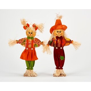 16" Standing Scarecrow, Set of 2 - Bed Bath & Beyond - 38308084