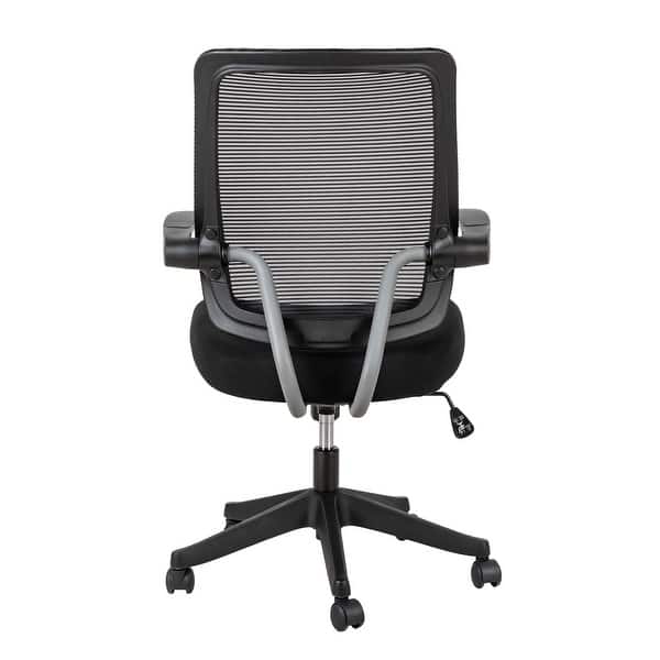 Ergonomic Breathable Mesh Fabric Back Swivel Office Chair with Castor ...