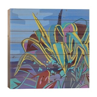 Maguey Study Print On Wood by Christophe Carlier - Multi-Color - Bed ...