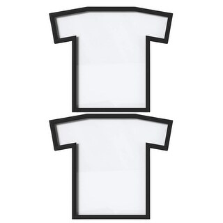 Umbra T-Frame Medium T-Shirt Frame Display (Black), Pack of 2 - Bed ...