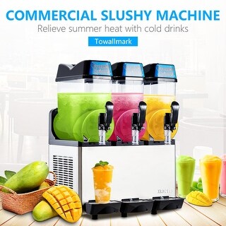 Commercial Slushy Machine 12L X 3, 9.6 Gal - Bed Bath & Beyond - 40912285