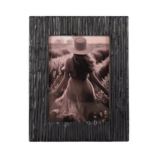 Sagebrook Home Black Jagged Photo Frame - Bed Bath & Beyond - 41542175