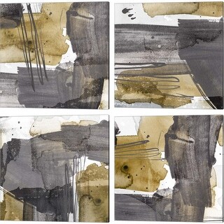 Annie Warren 'Great Plains' Canvas Art (Set of 4) - Bed Bath & Beyond ...