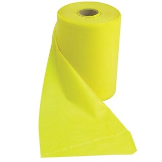 TheraBand® exercise band - latex free - 50 yard roll - Yellow - thin ...