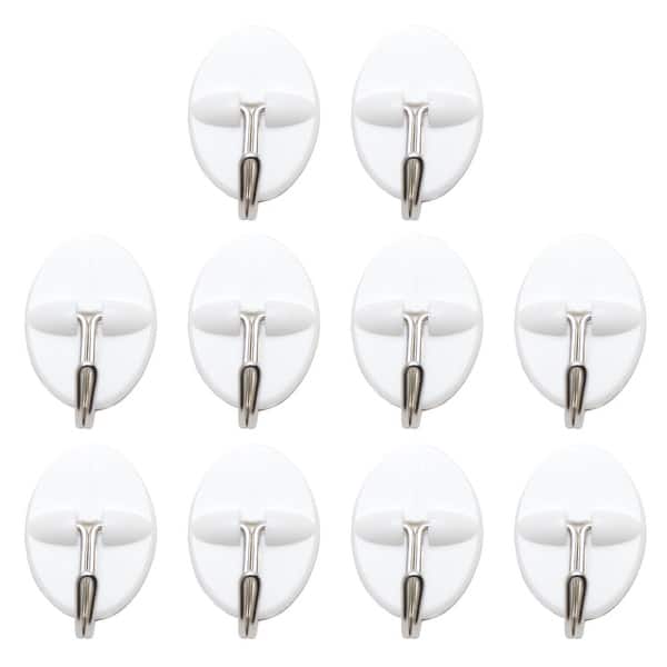 Strong Adhesive Wall Hooks - Self-Sticky Wall Mount - Bed Bath & Beyond ...