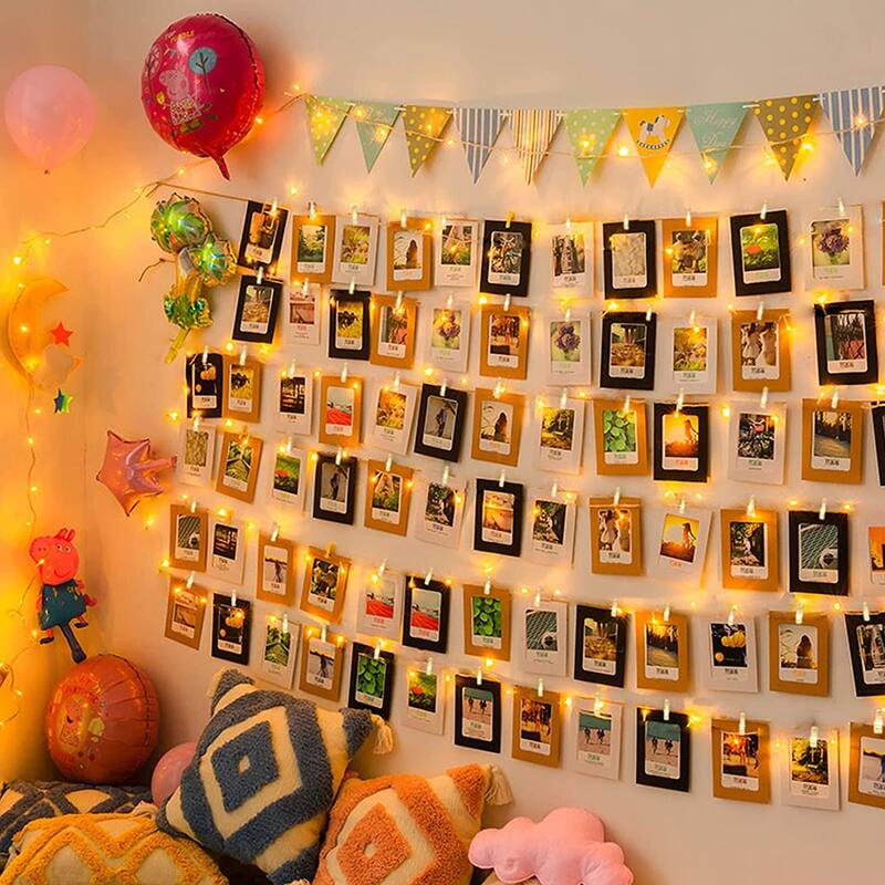 100LED 33FT Fairy String Lights USB&Battery Operated - Yellow - Bed ...