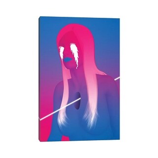 iCanvas "Gradient Girl" by maysgrafx Canvas Print - Bed Bath & Beyond ...