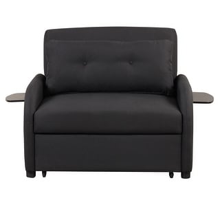Chaise Accent Chair Pull Out Sofa Sleeper 3 in 1 with 2 Wing Side Small ...