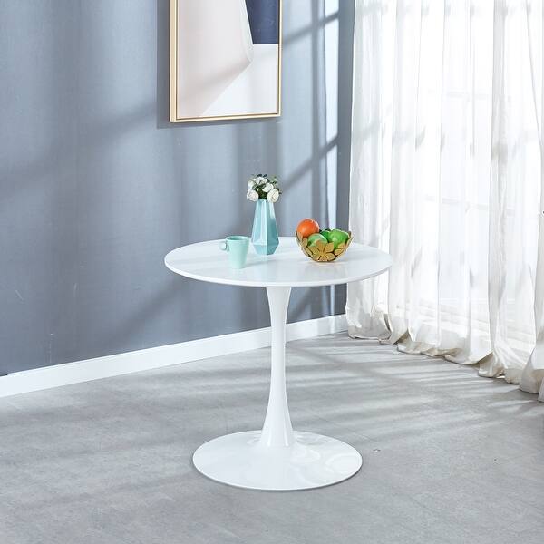 Pedestal Dining Table With Round MDF Table Top - Bed Bath & Beyond ...