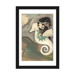 iCanvas "Seahorse Castle" by Kelly Ann Kost - Bed Bath & Beyond - 37612233