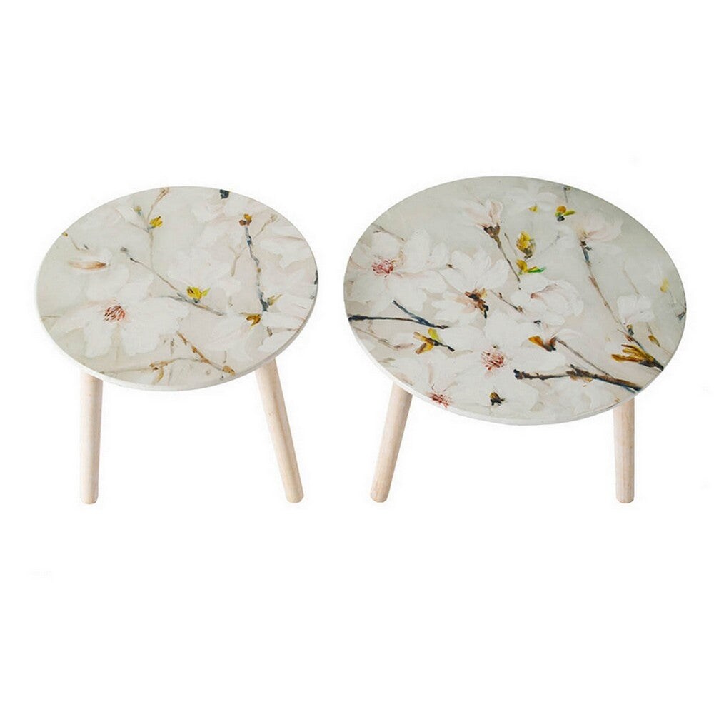 cherry blossom side table