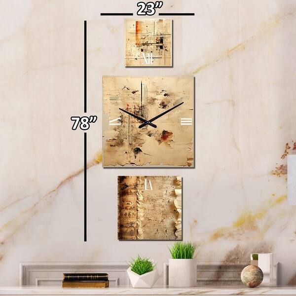 Designart "Hinduism Puranas Papyrus Parchment " Hinduisim Oversized ...