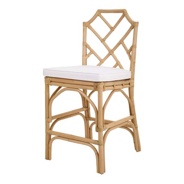 Kara Rattan Counter Stool (Set of 2) - Bed Bath & Beyond - 32171873