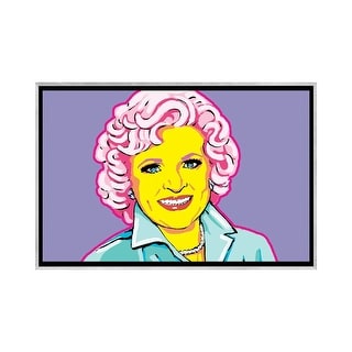 iCanvas "Betty White" by Corey Plumlee Framed - Bed Bath & Beyond ...