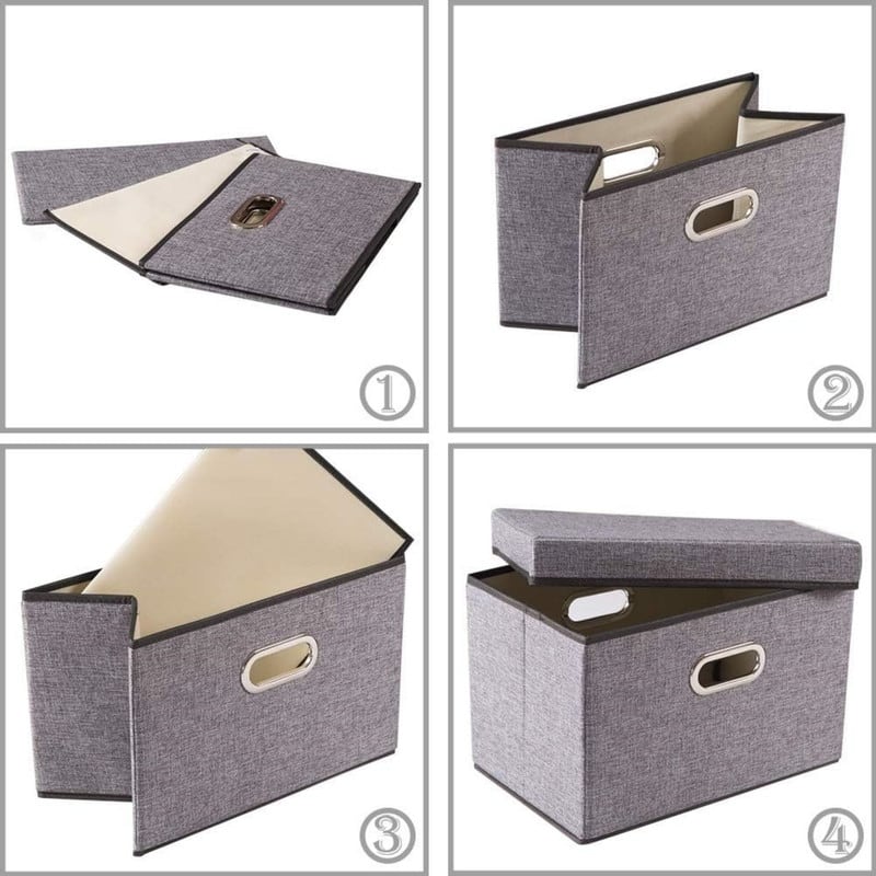 Foldable Storage Boxes (14.9x9.8x9.8） - Bed Bath & Beyond - 39310813
