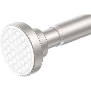 The Shower Curtian Rod 41-75 Inch Never Rust Non-Slip Spring Tension ...