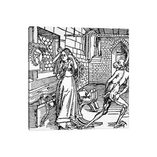 iCanvas "The Demon Of Vanity And The Coquette (The Book Of The Knight ...