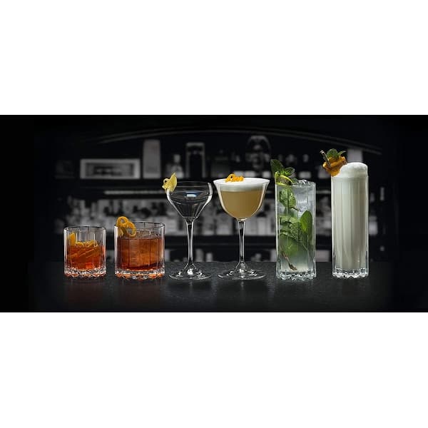 Riedel 6417/02 Drink Specific Glassware Rocks Glass, 9 oz, Clear - Bed ...