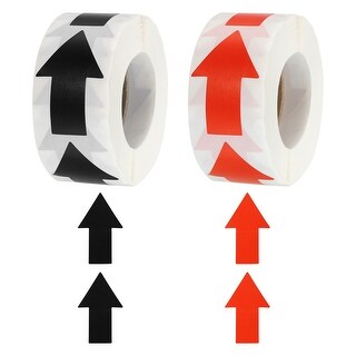 2Pcs Arrow Sticker Labels 500 Count/Roll 1.3x2 Inch for Scrapbooking ...