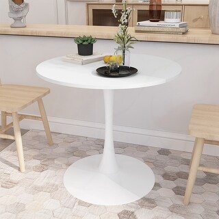 32" Round Dining Table with Round MDF Table Top - Bed Bath & Beyond ...