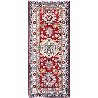 Shahbanu Rugs Cherry Red With Vibrant Medallions Denser Weave Soft ...