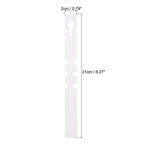 PVC Plant Label Stake 21 x 2 cm for Garden 5 Color Total 200pcs ...