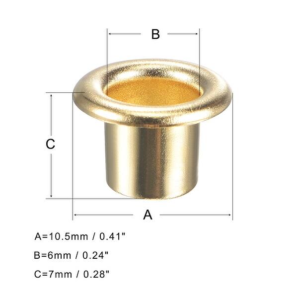 Grommets Eyelets with Washers Kit, Alloy Grommet for DIY or Craft ...