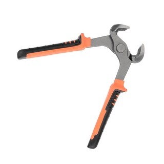 End Cutting Pliers 7" Nail Nippers Puller Plier with Orange Black PVC ...