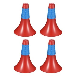 4Pcs 7"x9" Cone Marker Agility Training Obstacle Sports Equipment - Red ...